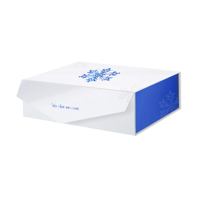 PACKHOME Gift Box, Large Blue Box with Magnetic Lid for All Occasions ...