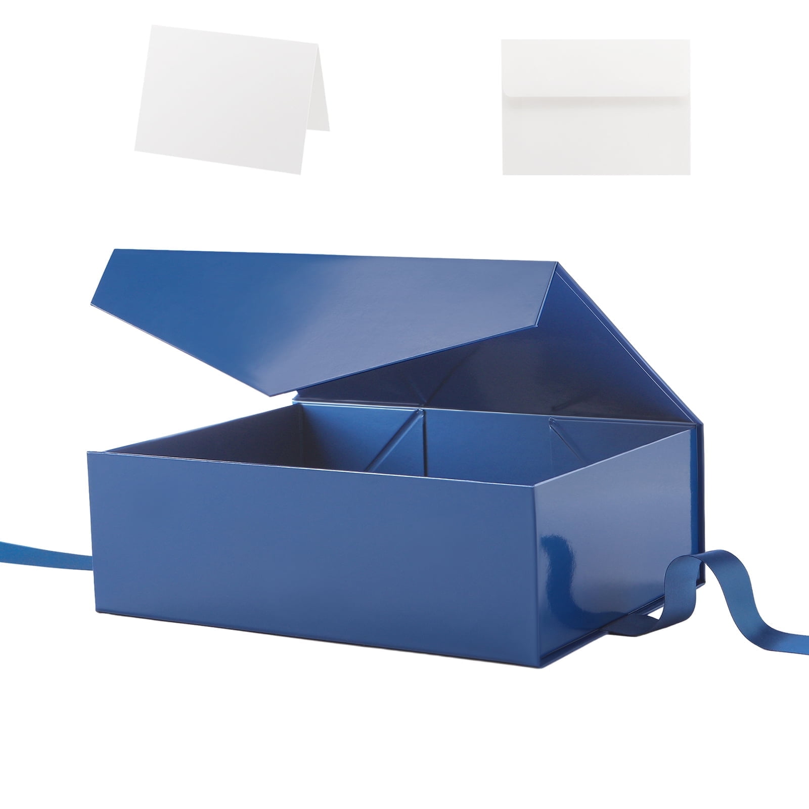 PACKHOME Gift Boxes with Lids for Presents, 5 Gold Open Window Gift ...