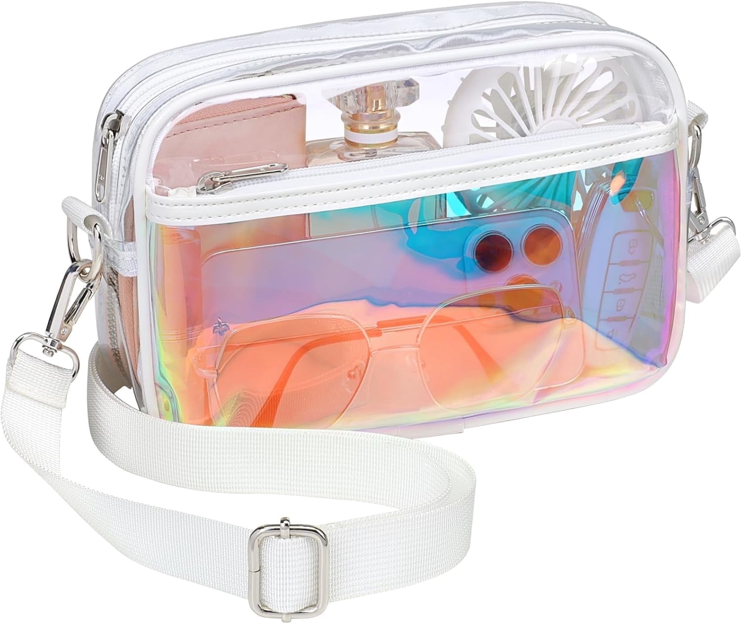 Clear Purses for Women Stadium Clear Bag Stadium Approved Crossbody ...