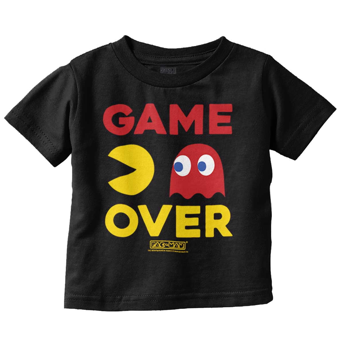 PACMAN Game Over Blinky Ghost Toddler Boy Girl T Shirt Infant Toddler ...