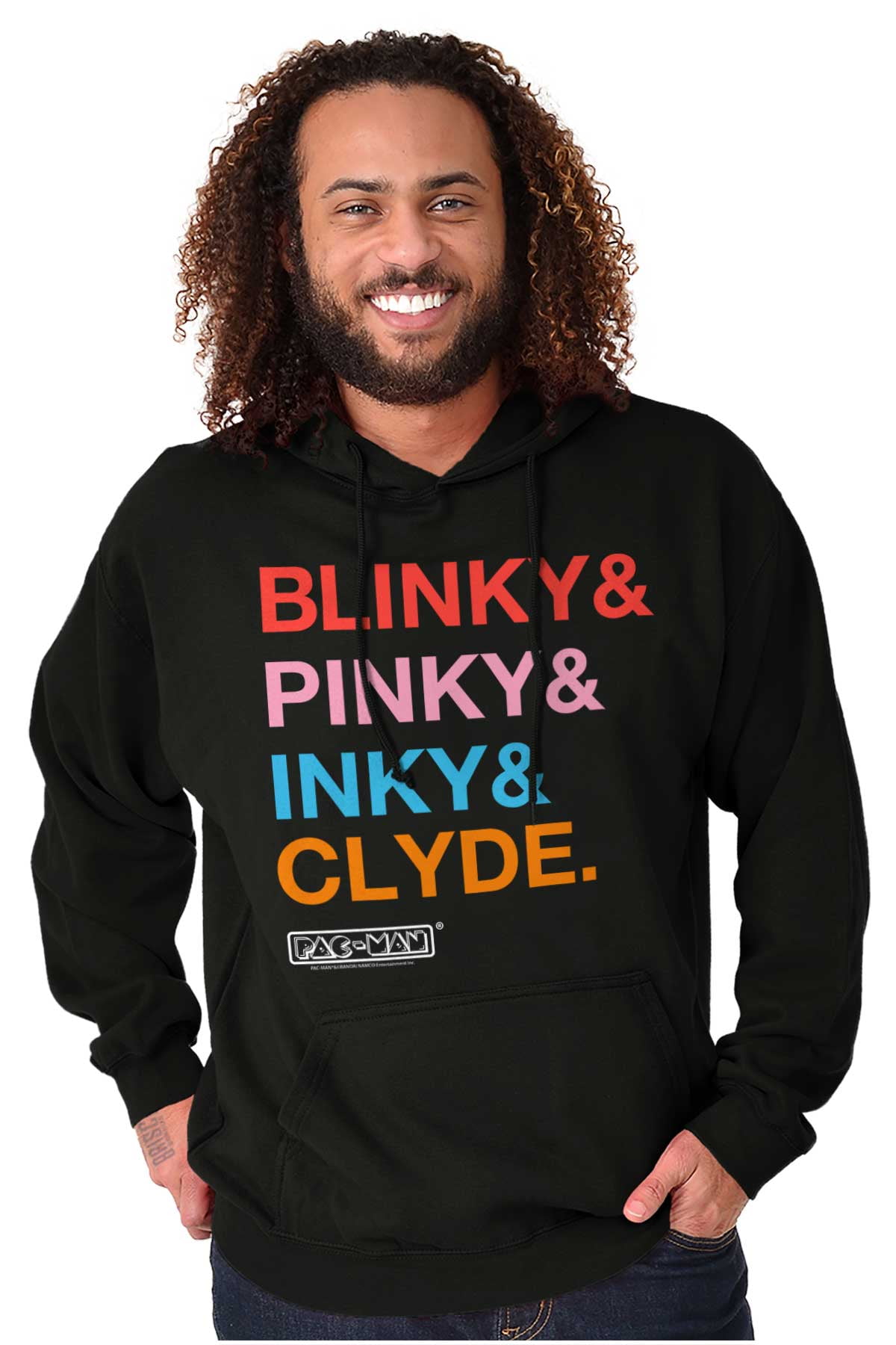 PACMAN Ghosts Blinky Pinky Inky Clyde Hoodie Sweatshirt Women Men ...