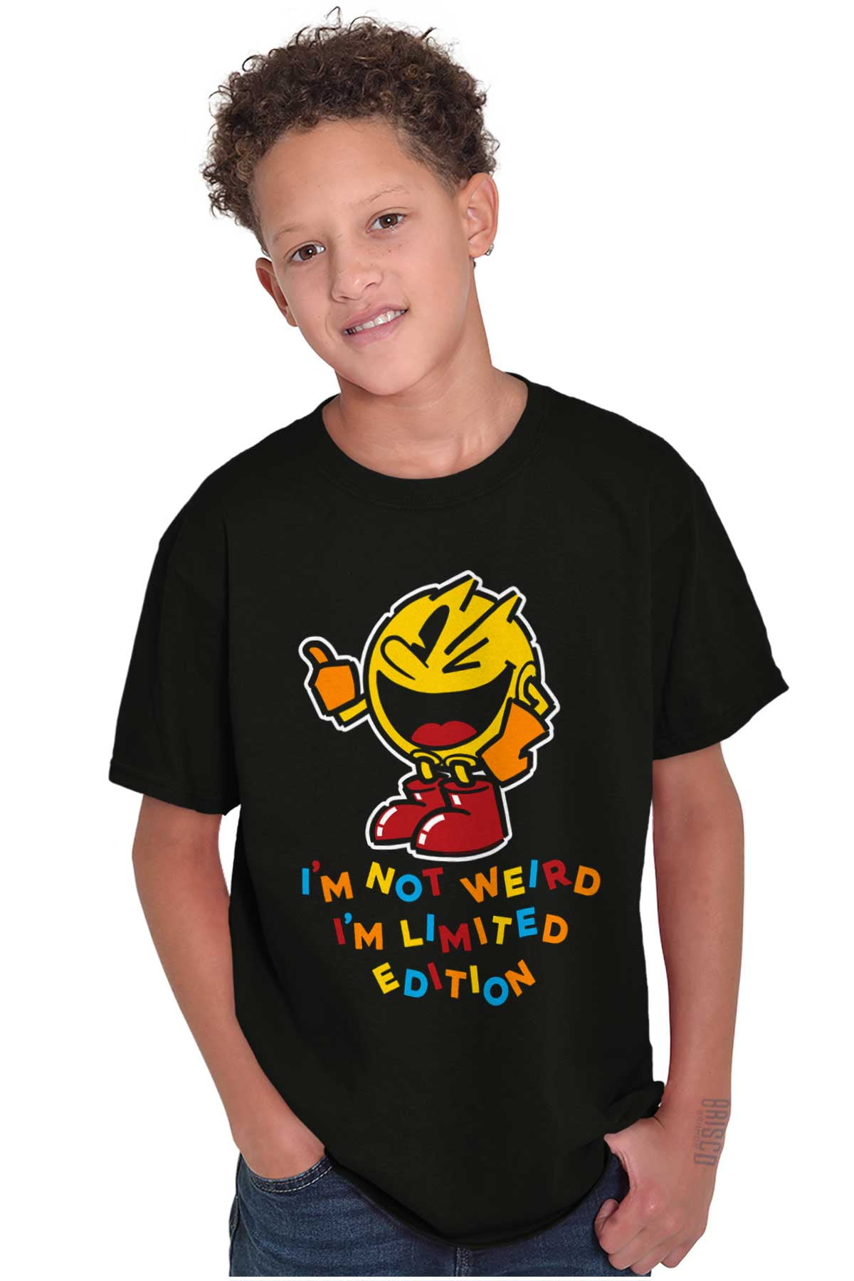PACMAN Not Weird I'm Limited Edition Crewneck T Shirts Boy Girl Teen ...