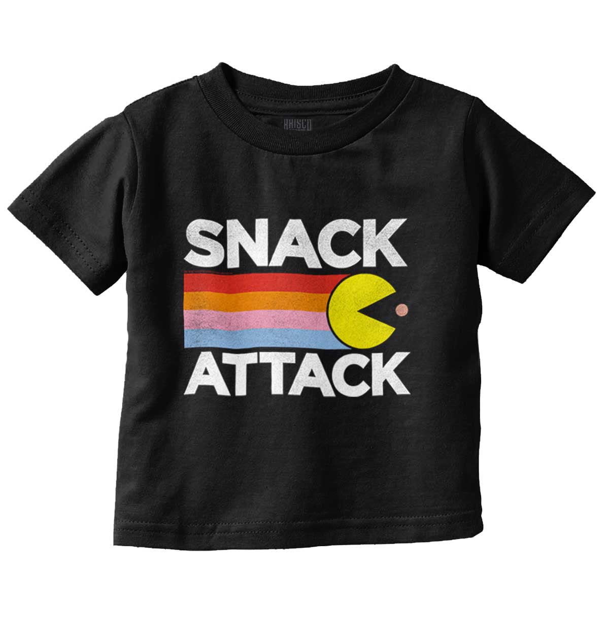 PACMAN Snack Attack Hungry Hangry Toddler Boy Girl T Shirt Infant ...