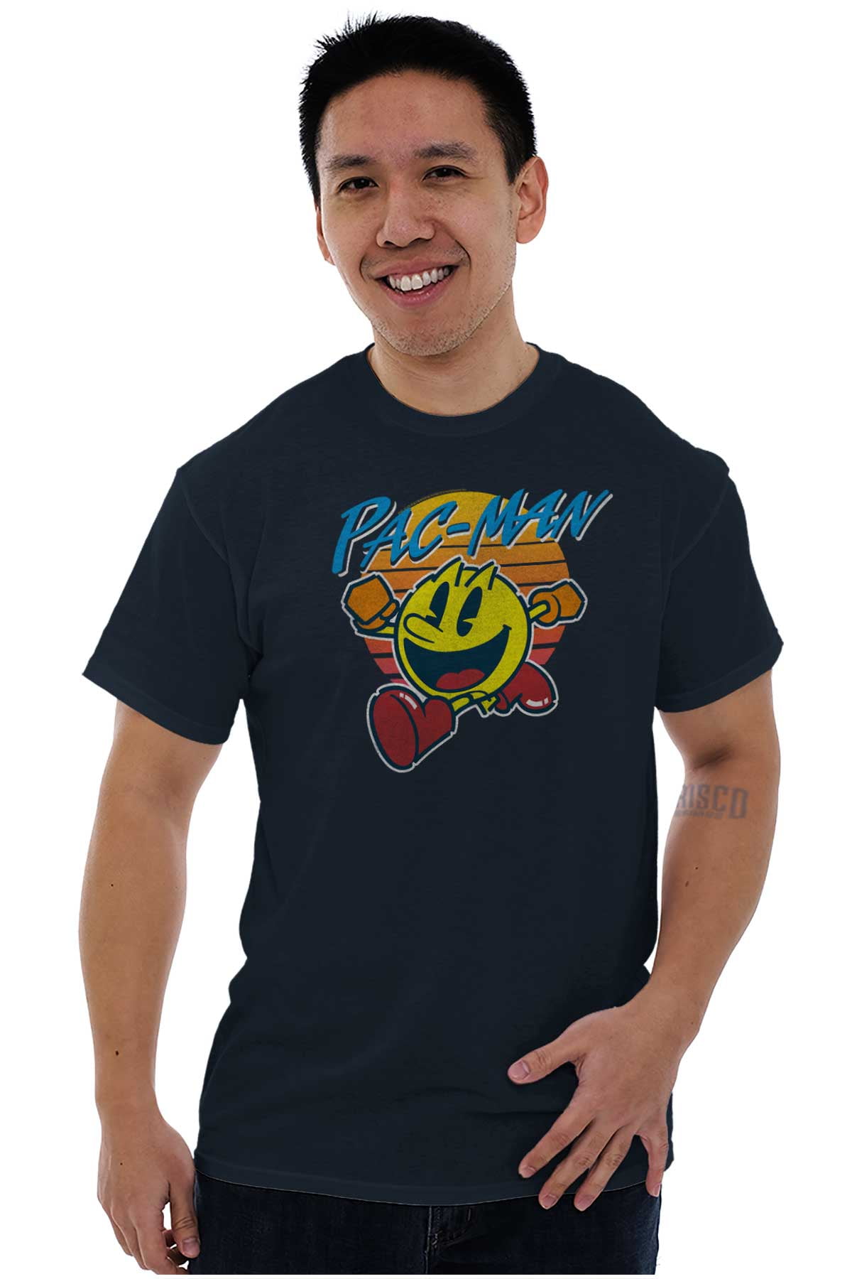 PACMAN Vintage Retro Video Game Men's Graphic T Shirt Tees Brisco ...