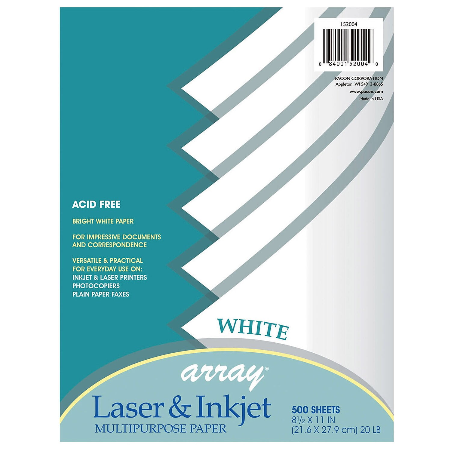 PACON Array Laser/Inkjet 8.5X11 500Ct 152004 - Walmart.com