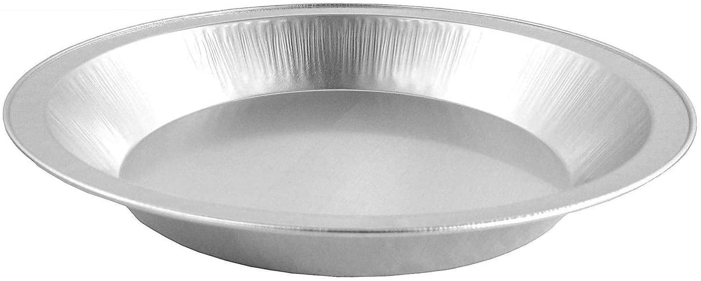 PACTOGO 9" Disposable Heavy Smooth-Wall Aluminum Foil Pie Pans (Pack of 50) - Walmart.com