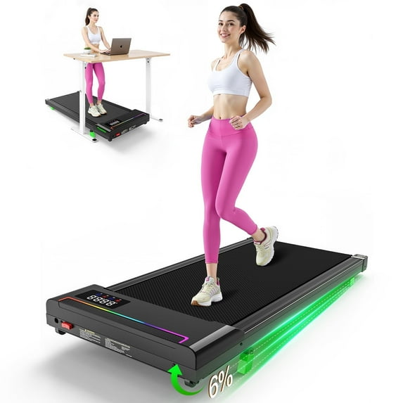 UP PAD 2 in 1 Walking Pad, 2.5HP Brushless Motor Under Desk Treadmill ...