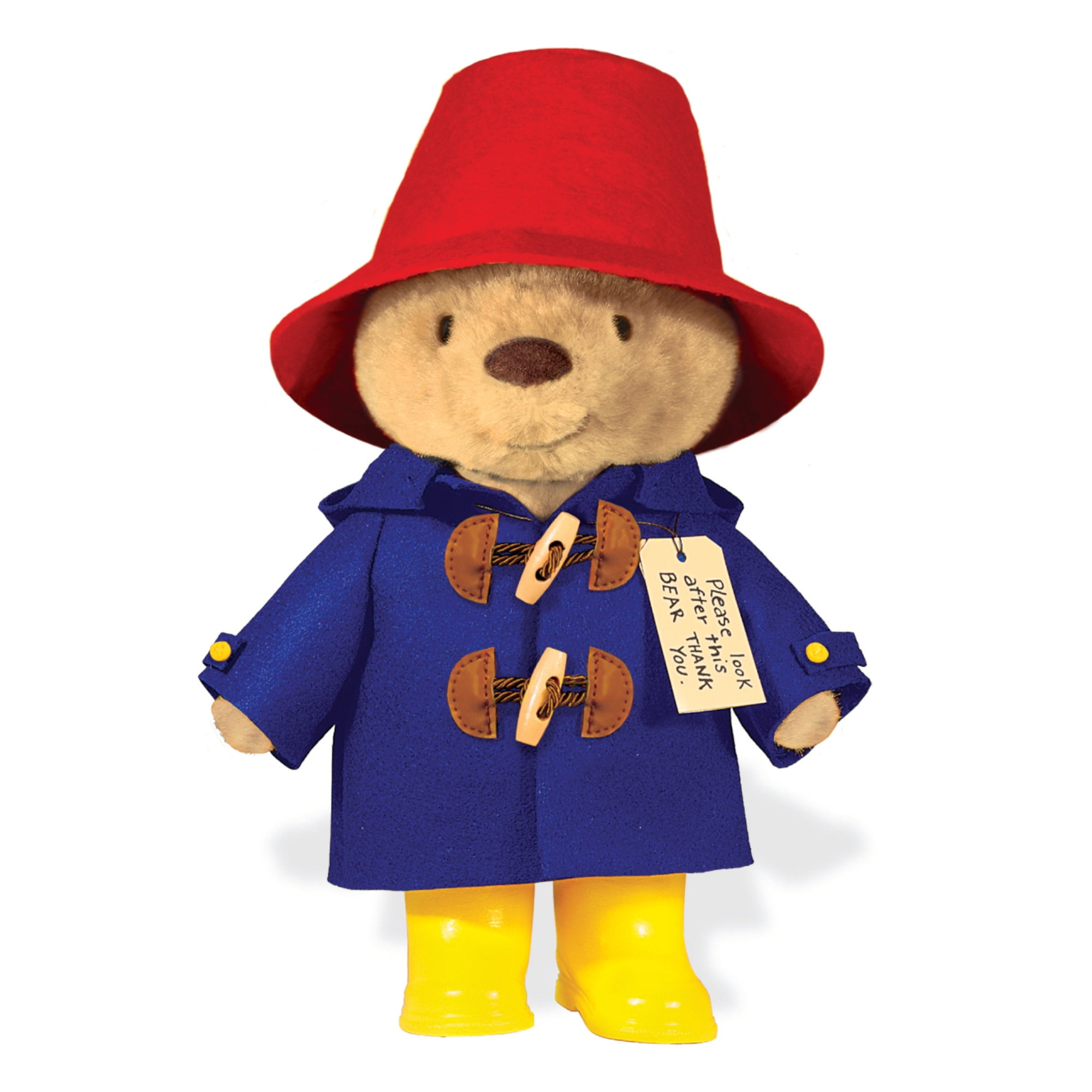 "Paddington Bear 10"" Stuffed Animal Toy - 319, Soft Honey Brown Plush ...