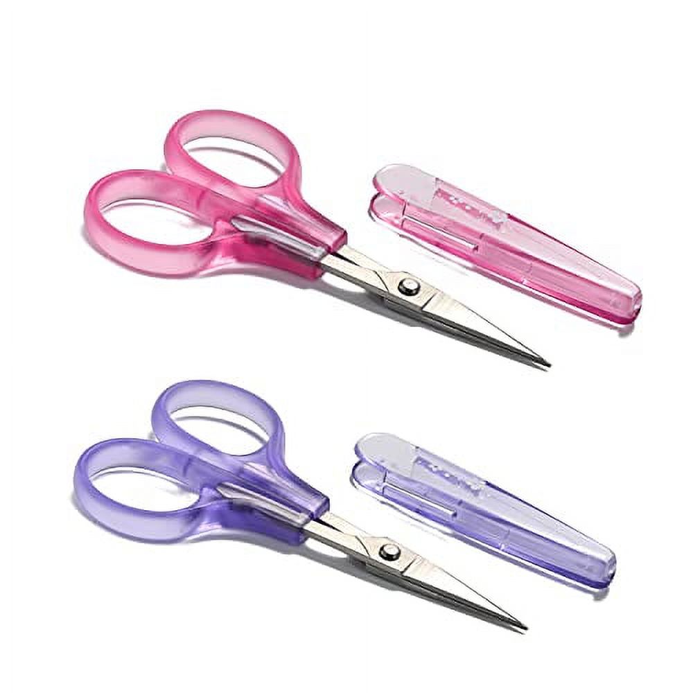 PAFASON 4" Stainless Steel Detail Craft Scissors Set with Straight ...