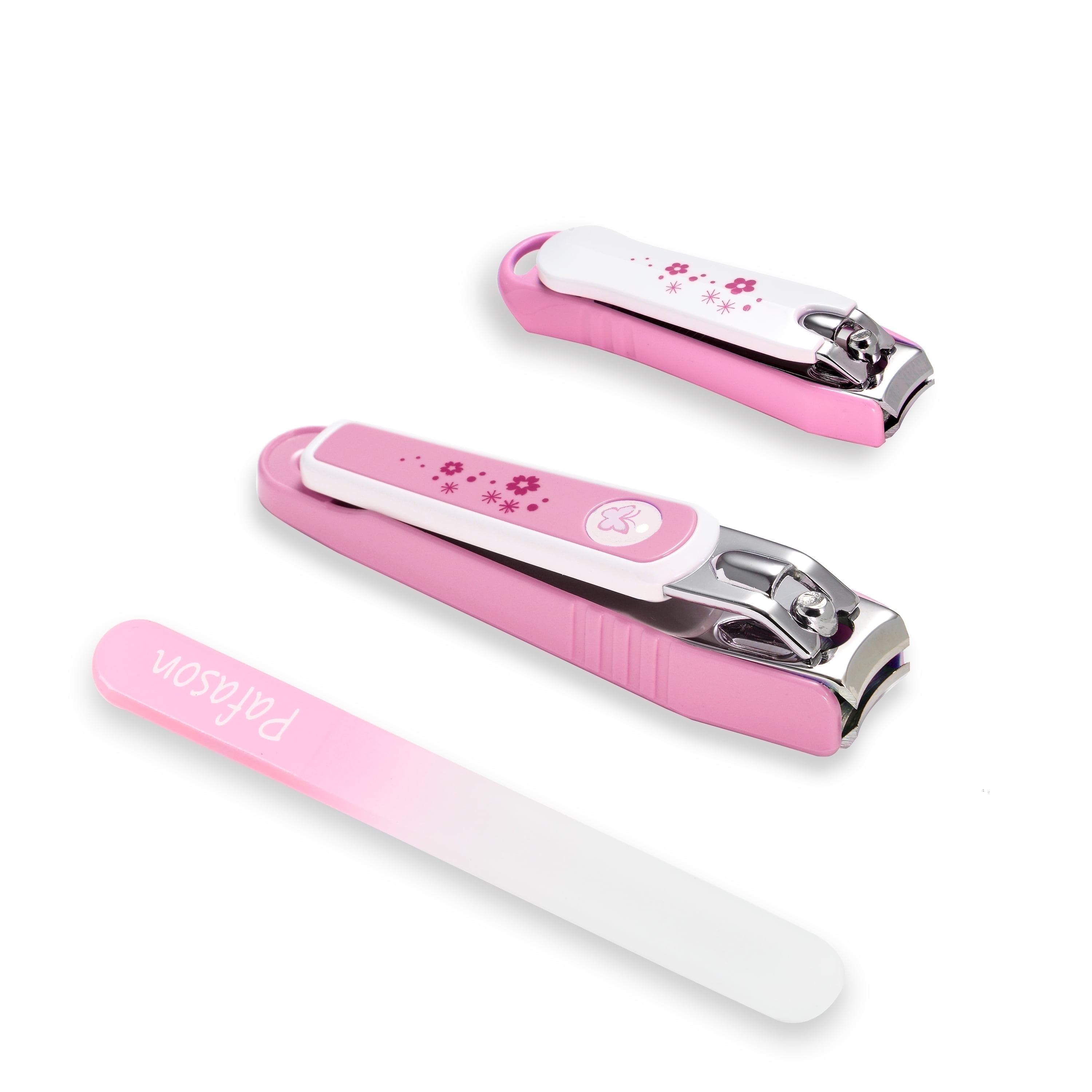 PAFASON Ultra Sharp Nail Clipper Set, 3 Pack Fingernail and Toenail ...