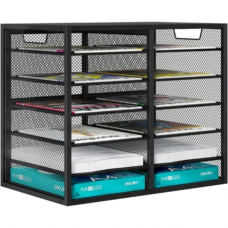 PAG Desktop Mail Sorter Industrial Countertop Heavy Duty Literature ...