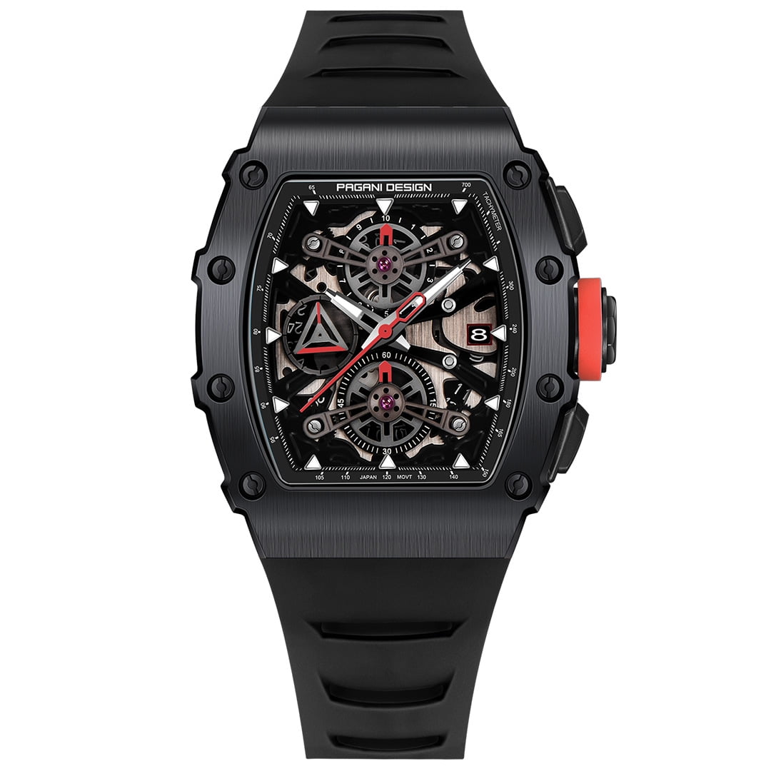 Pagani Design Men's Quartz Chronograph Watch, Stainless Steel ...