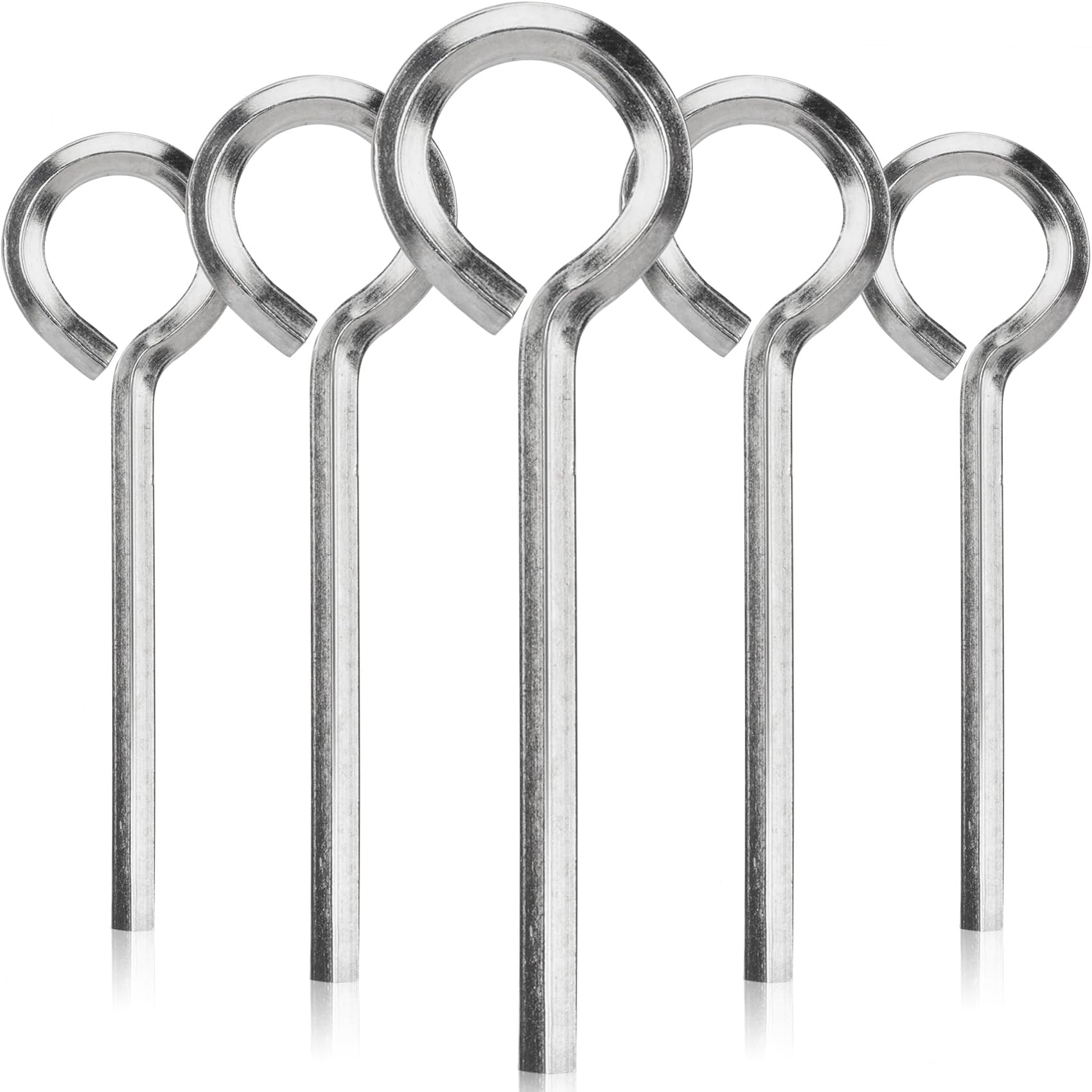 PAGOW 5 Pack 5/32" Standard Hex Dogging Key with Full Loop, Metal Allen ...