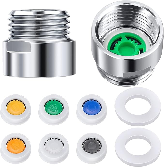 PAGOW Shower Flow Reducer Limiter, gpm 5 6 7 8 9 12 Shower Head Flow ...