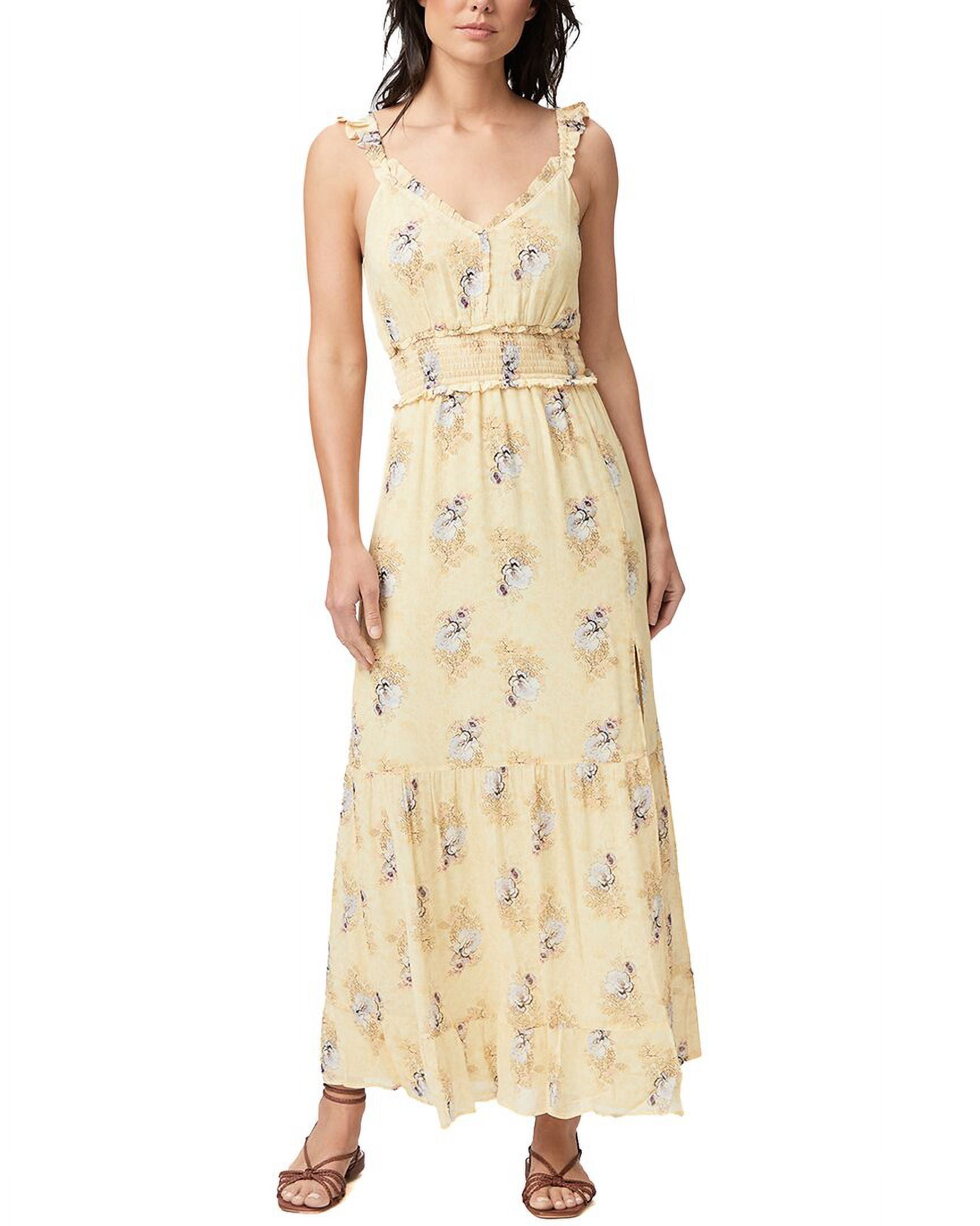 PAIGE womens Pacifica Silk Maxi Dress, s - Walmart.com