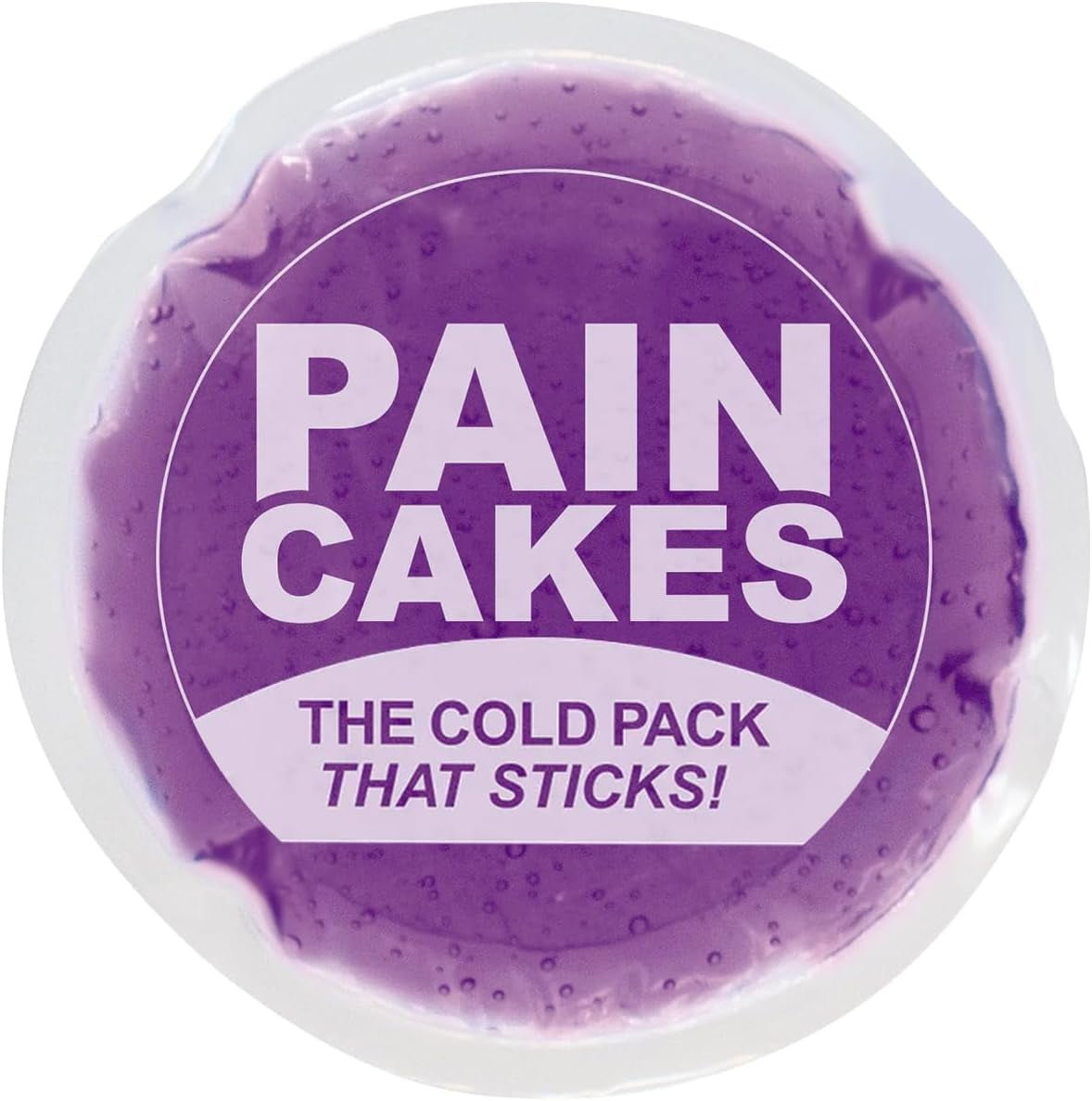 PAINCAKES® 5" Large Cold Pack, Reusable and Sticks to Body, Ice Pack ...