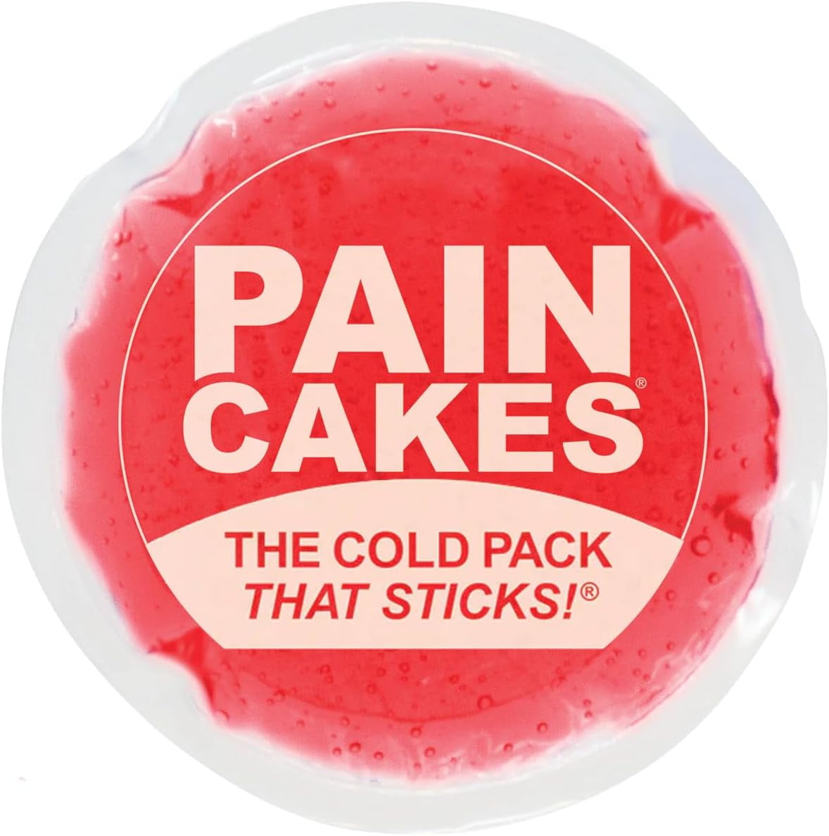 PAINCAKES® 5" Large Cold Pack, Reusable and Sticks to Body, Ice Pack ...