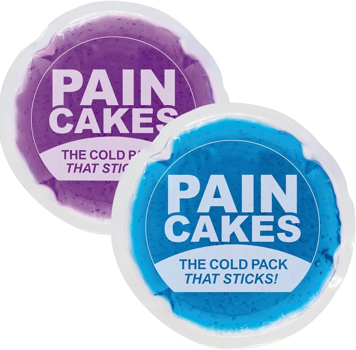PAINCAKES® Reusable Mini Cold Packs, Stickable Ice Packs for Targeted ...