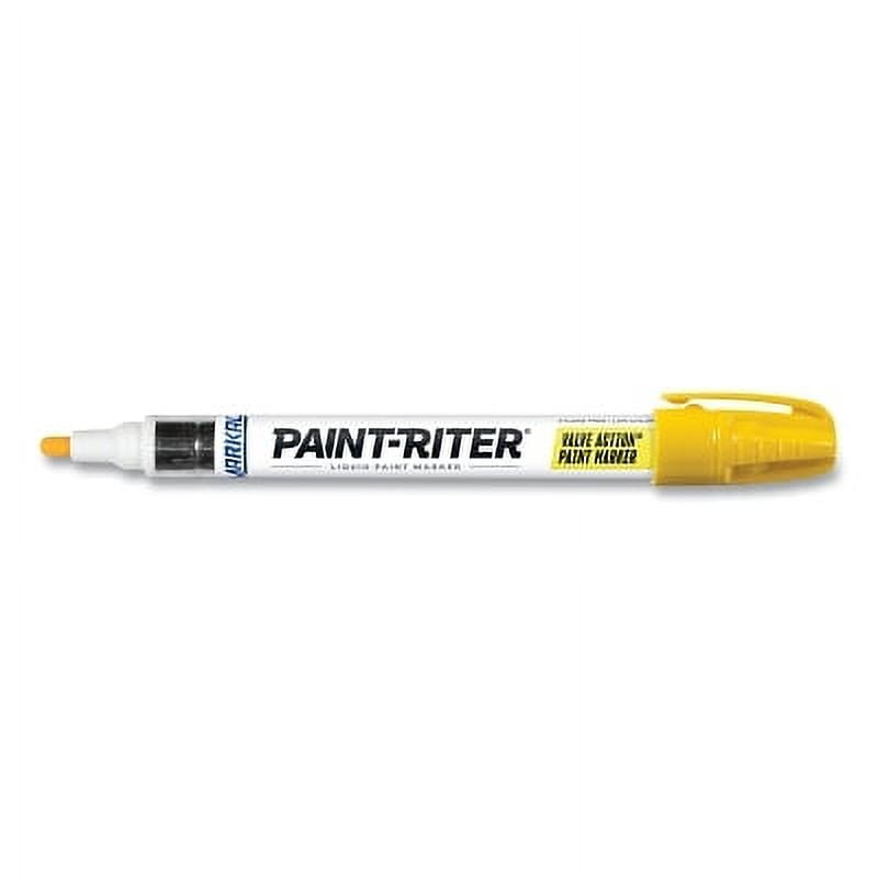 PAINT-RITER VALVE ACTION Paint Marker, Purple, 1/8 in Tip, Medium ...