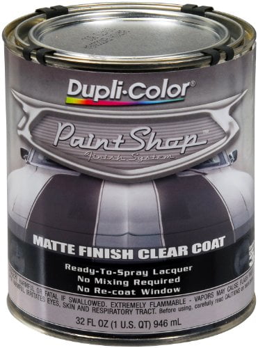 PAINT SHOP MATTE FINISH CLEAR - Walmart.com