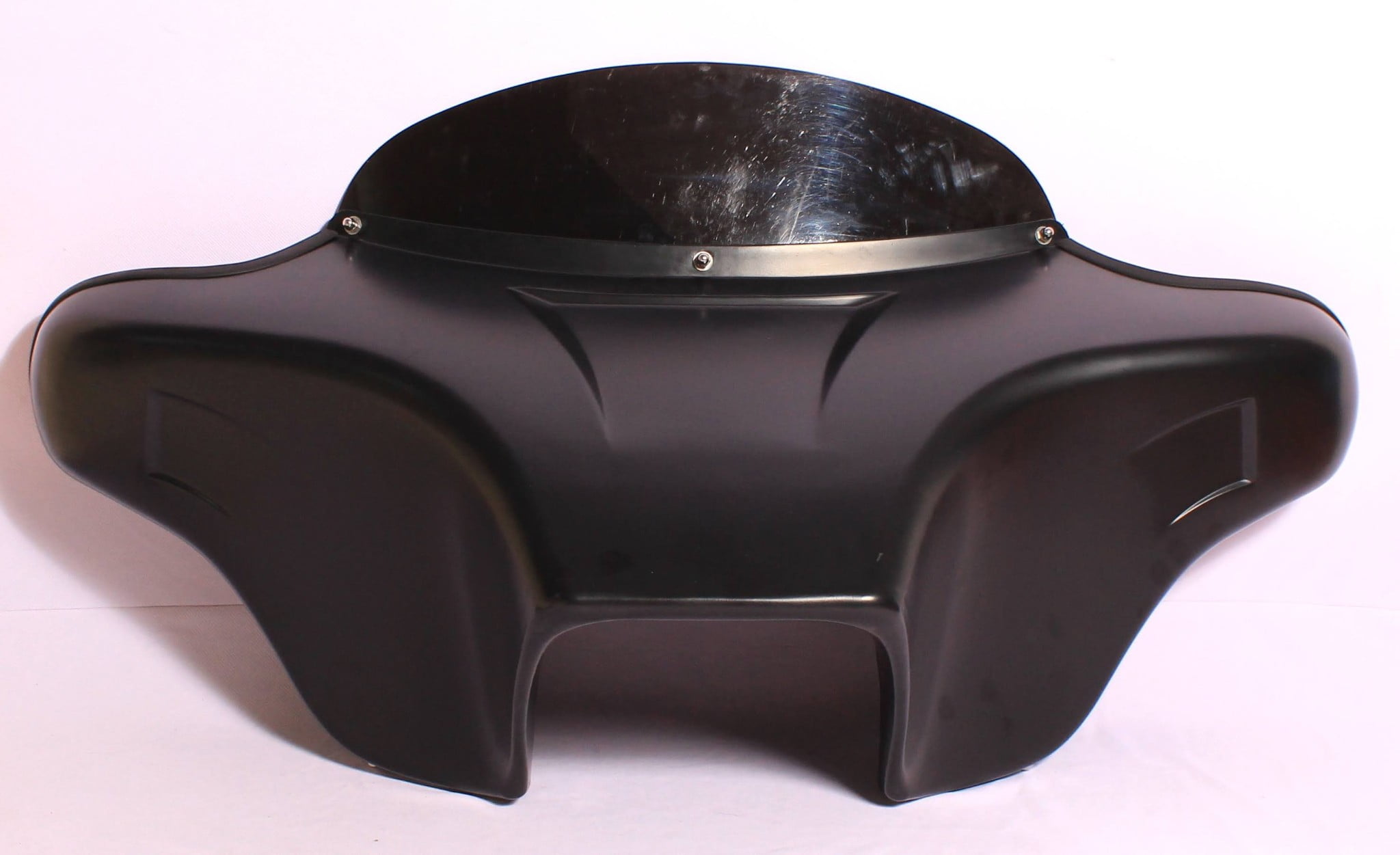 PAINTED BLACK BATWING FAIRING WINDSHIELD for Kawasaki Vulcan 900 Custom ...