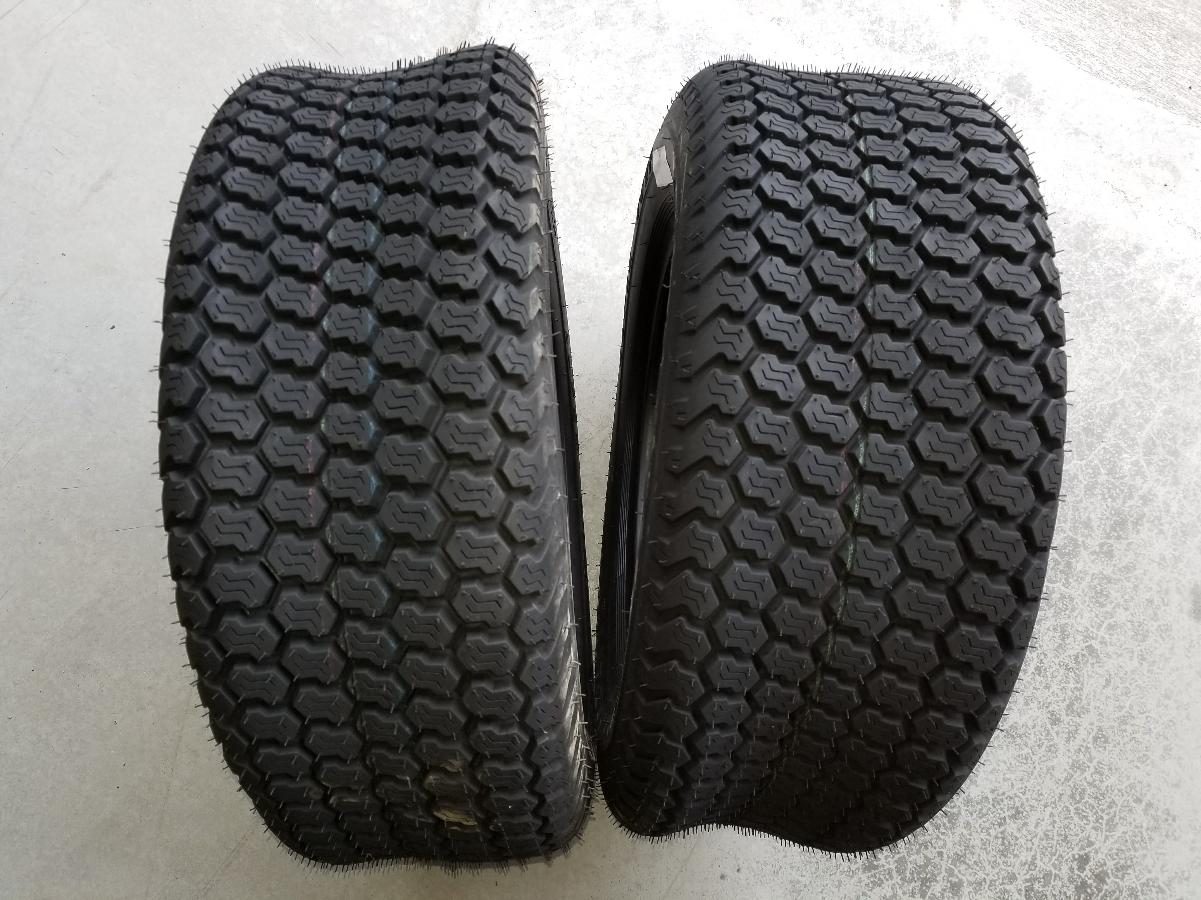 Kenda K500 Super Turf Tires, 23x8.50-12 6 Ply, Pair, Load Capacity 1445 lbs, Overall Diameter 22 ...