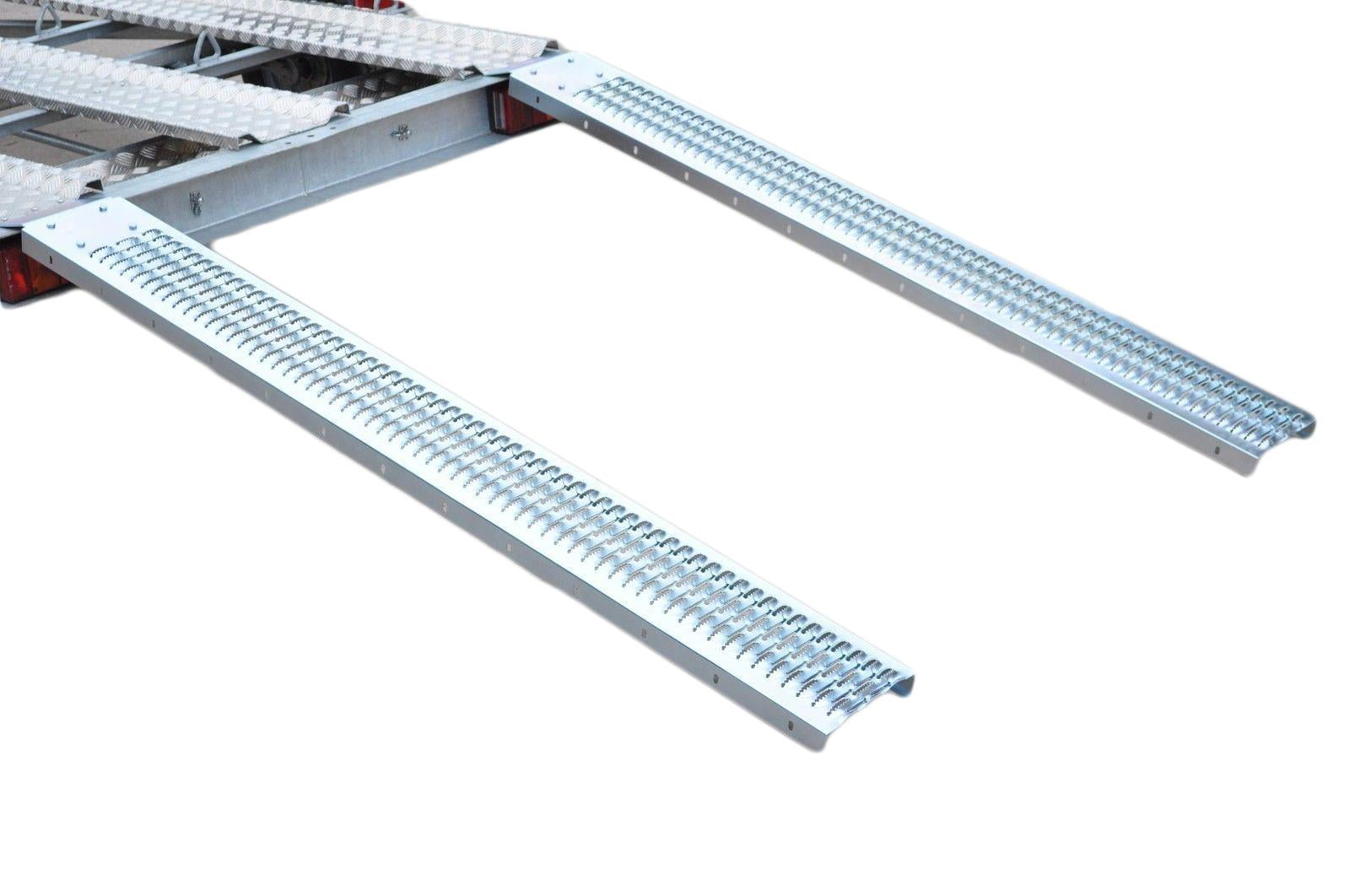 PAIR Loading Ramps 450kg 6ft 1.83m for Trailers Vans Motorbike Non-Slip ...