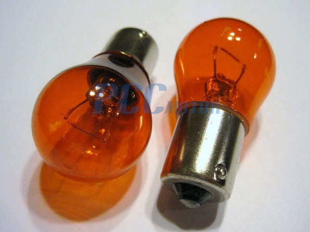 PAIR OEM FSL 12V 10W ORANGE TURN SIGNAL LIGHT BULB OR BLINKER LAMP BB02 ...