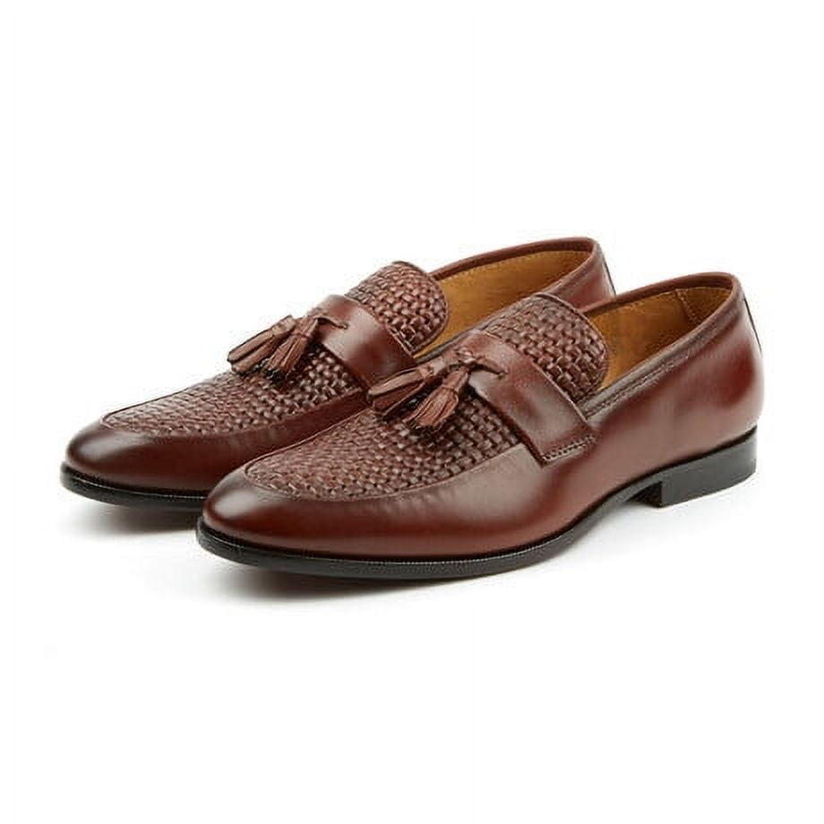PAIR OF KINGS MENS ACE FORMAL DRESS LOAFERS - ACE MENS WHISKEY DRESS ...