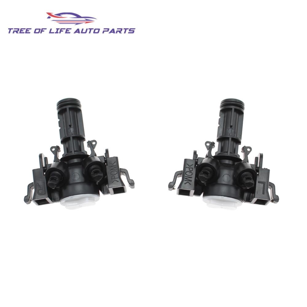 PAIR OF NOZZLE - Front Headlight Washer Nozzle Cover, For Hyundai ...