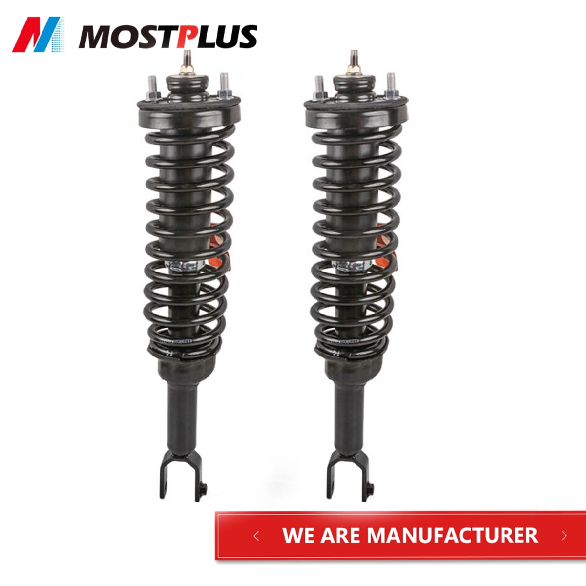 PAIR OF Rear Complete Struts Shock Absorbers Assy For 96-00 Honda Civic ...