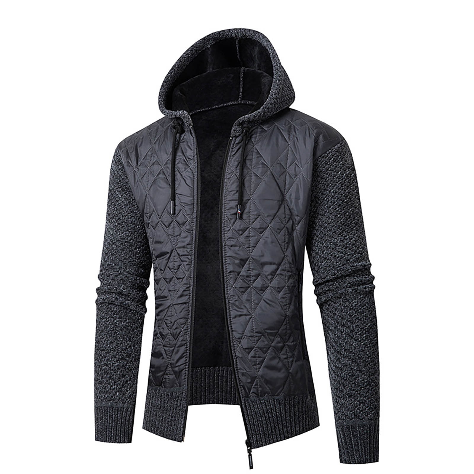 PAIWINDS Men's Full-Zip Fleece Hoodie Big & Tall Boys Sweater Jacket ...