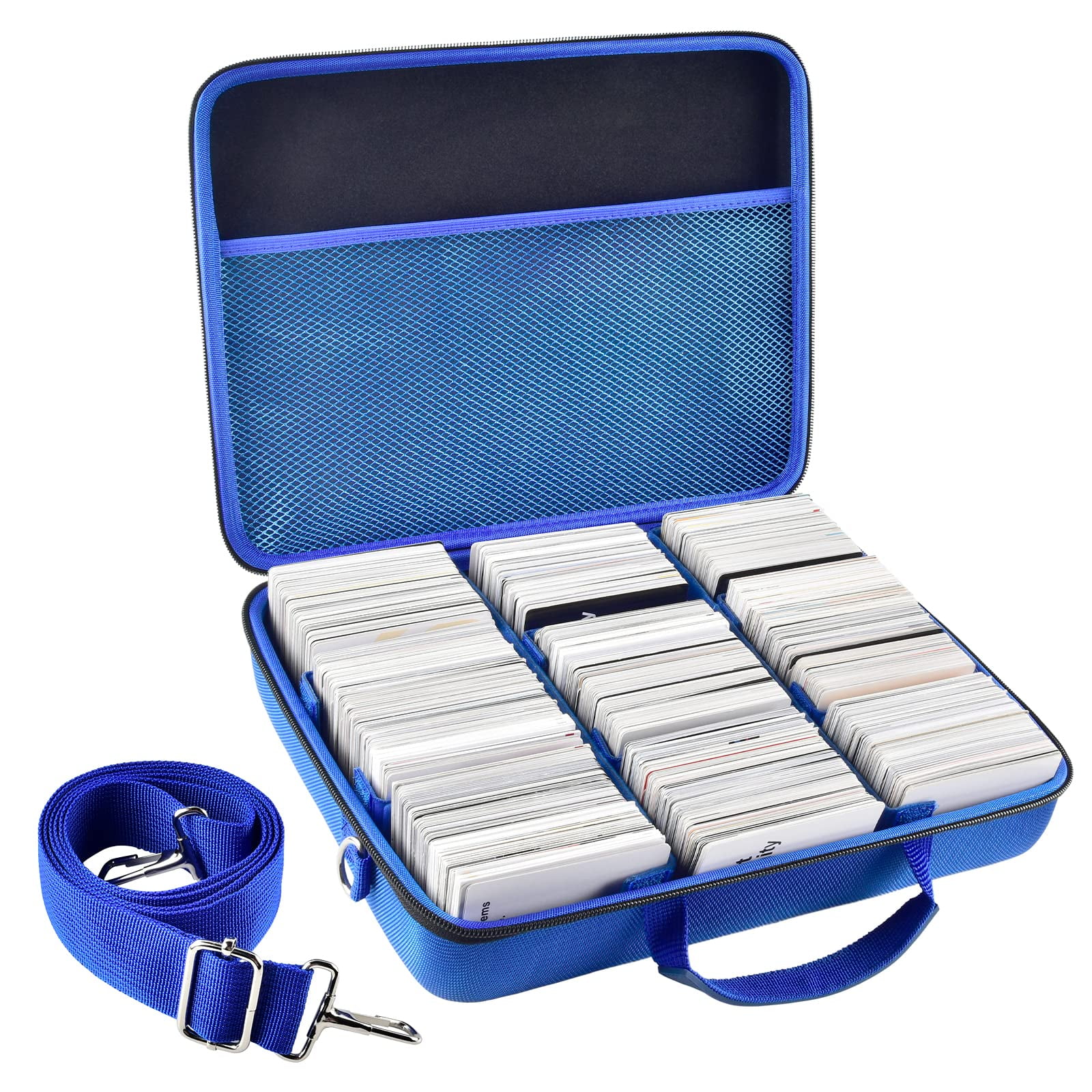 PAIYULE Large Trading Card Organizer Carrying Case for 2500+ Sports ...