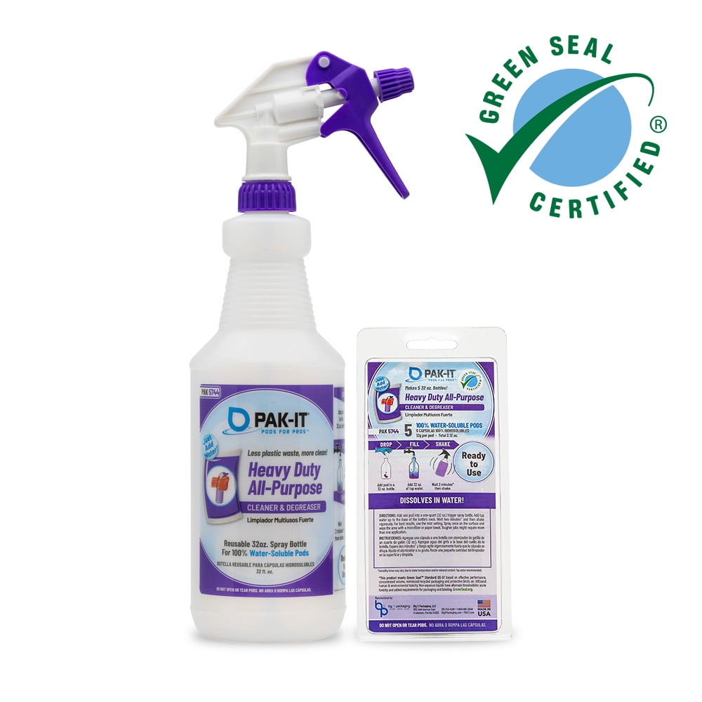 PAK-IT® Heavy Duty All-Purpose Cleaner PRO Cleaning Kit - Walmart.com