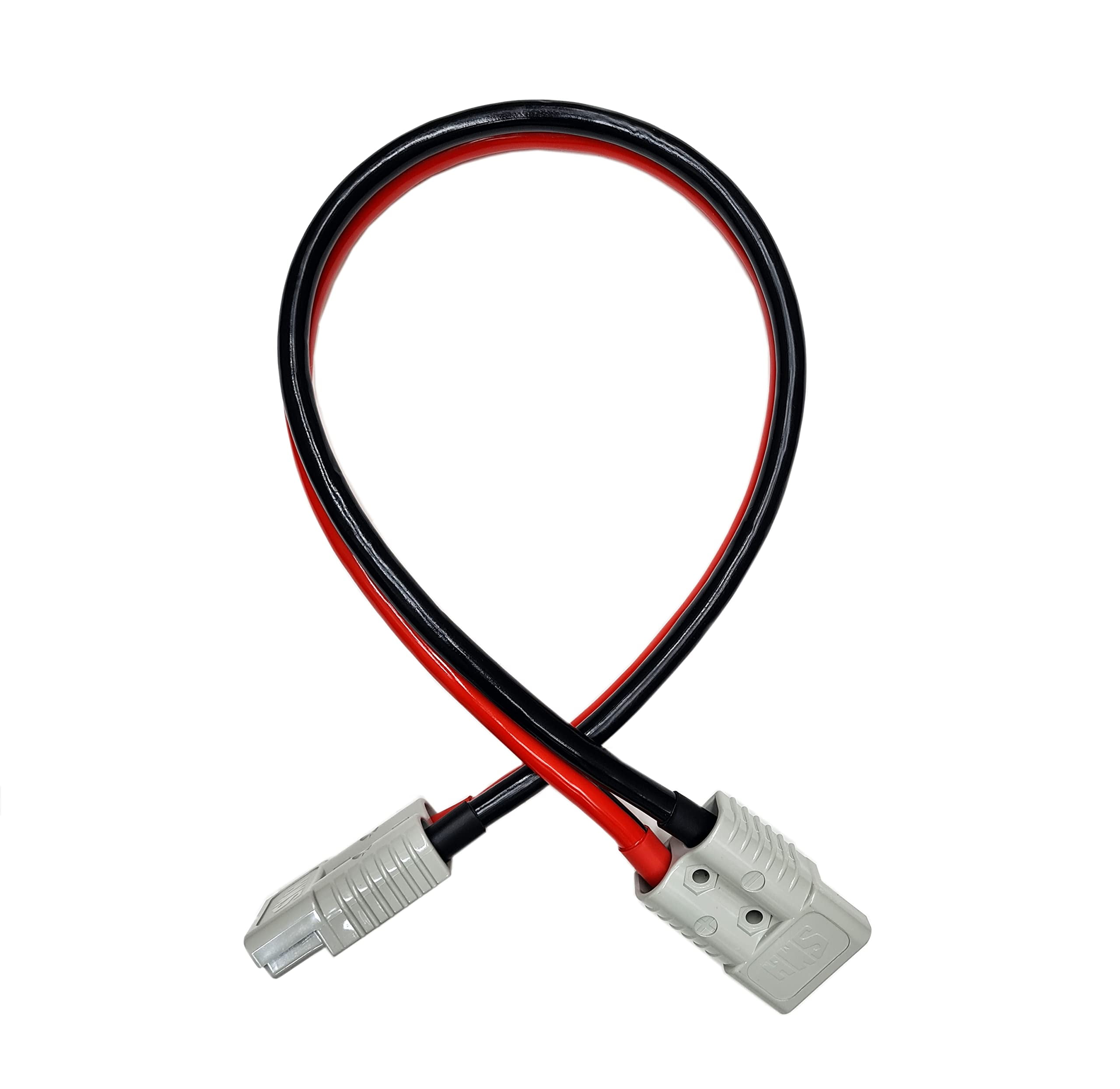 PAKA HAND TOOLS 3 FEET, 1 Gauge Adapter Cable with SB175 Connectors ...