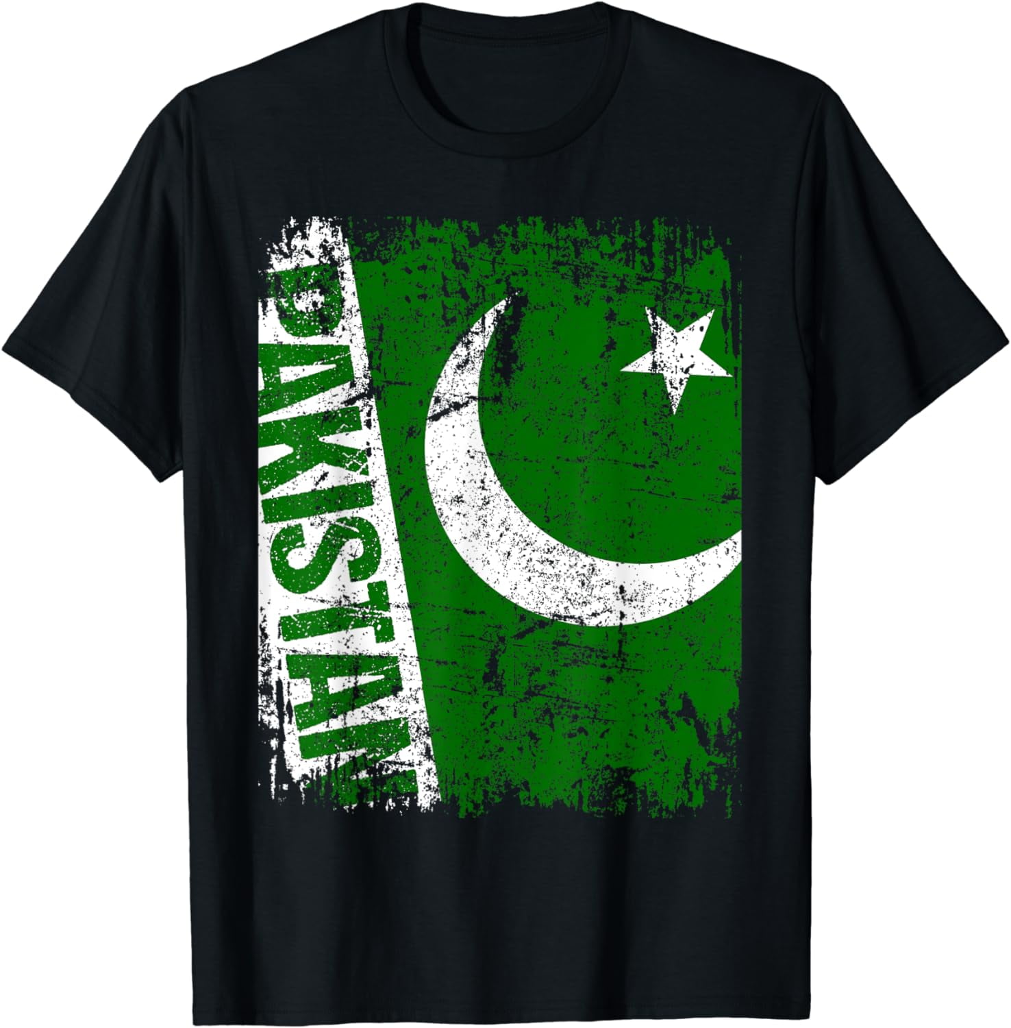PAKISTAN Flag Vintage Distressed PAKISTAN T-Shirt - Walmart.com