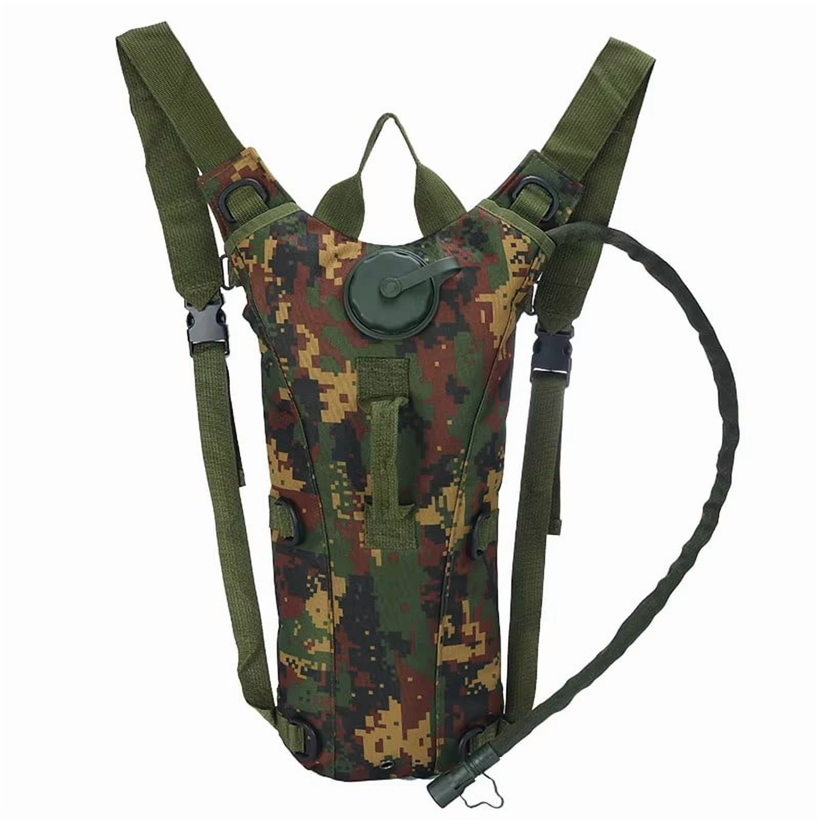 PAKNADA 3L Hydration Backpack with Insulated Leakproof Water Bladder & Drinking Tube ...