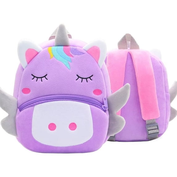 Paknada Kids Animal Plush Backpack, Unicorn, Dinosaur, Bunny, Cat, Dog ...