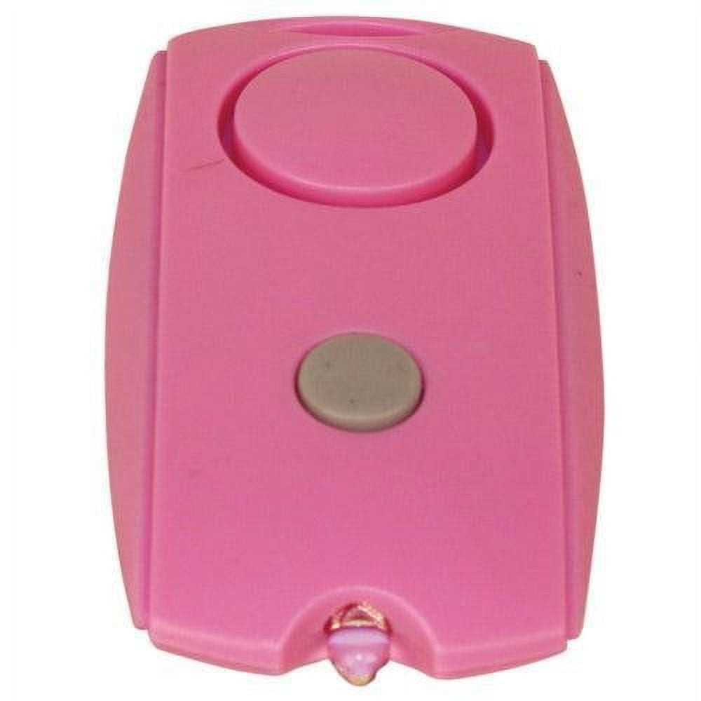PAL-120-PINK Mini Personal Alarm with Keychain, LED flashlight, and ...