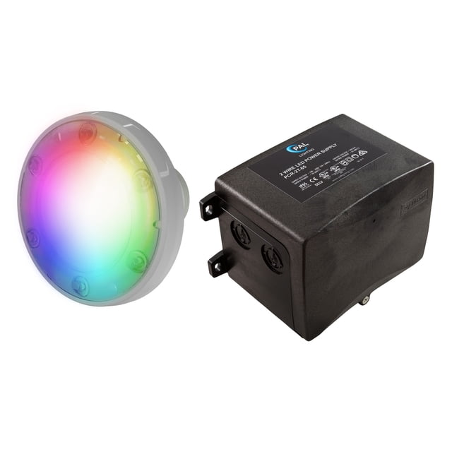 PAL 2-Wire 80ft RGB LED Nicheless Light Kit - Walmart Business Supplies