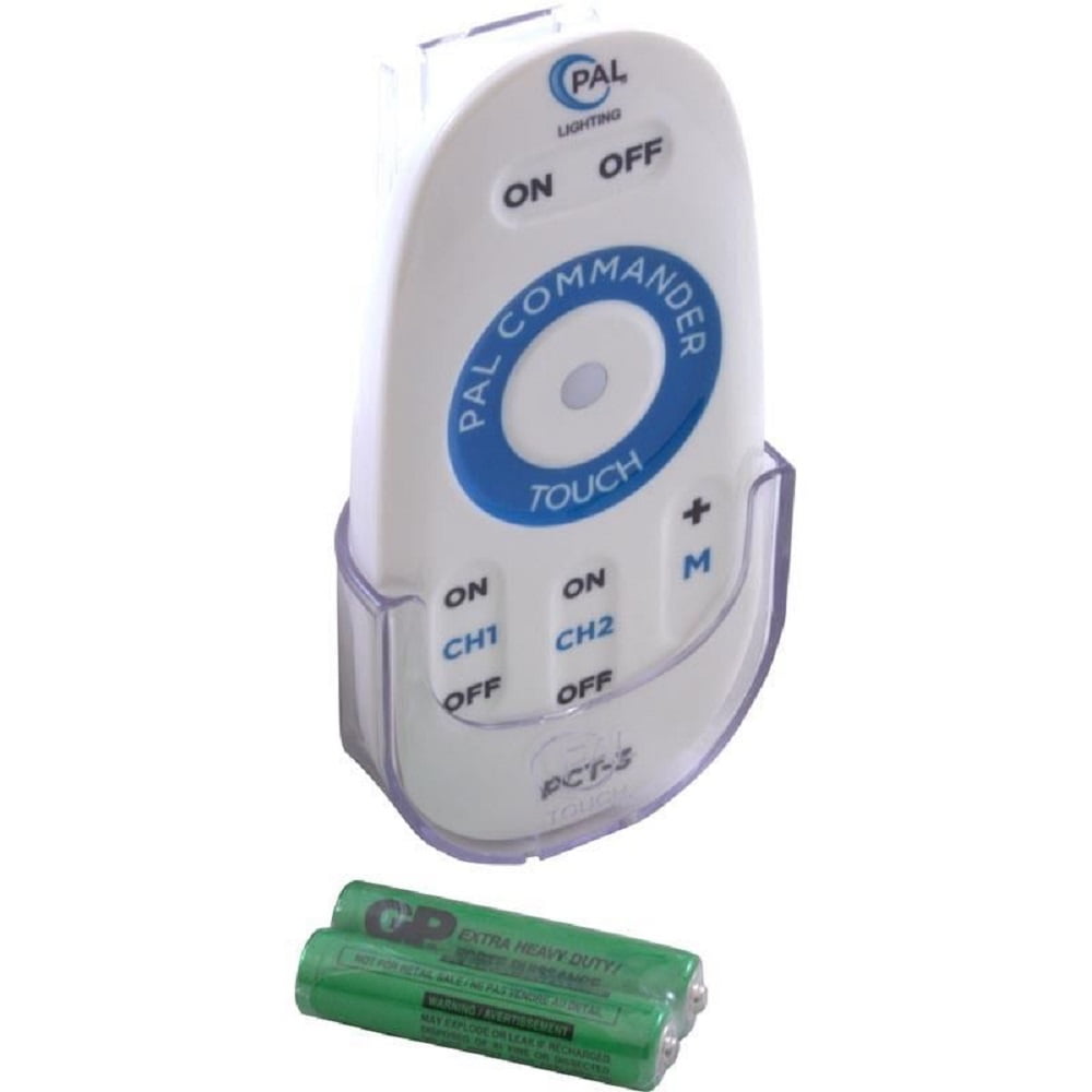 PAL Lighting 42-PCT-3 Commander RF Remote With Wall Mount - Walmart.com