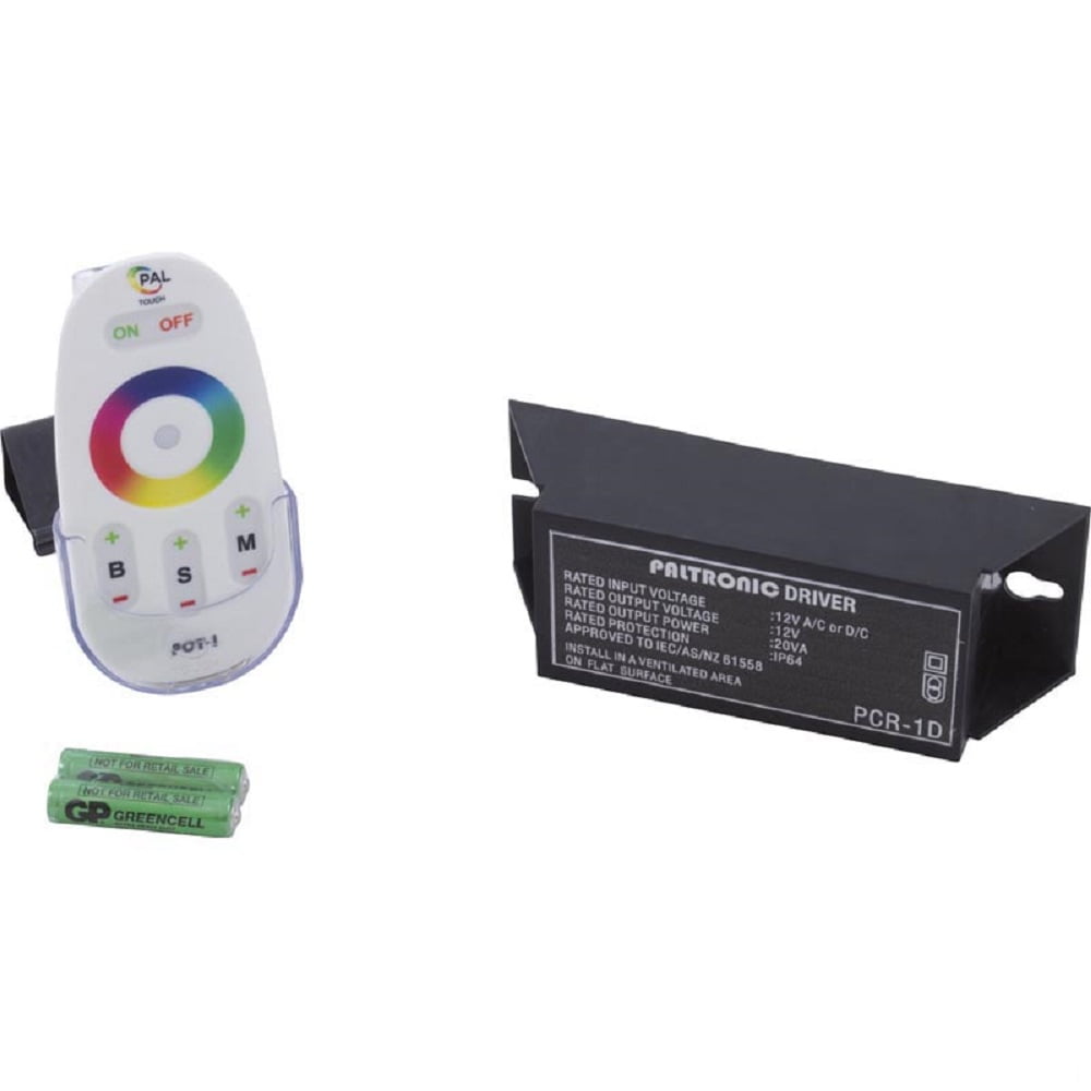 PAL Lighting PCR-1D 12 Volt Ac/Dc Input with Remote - Walmart.com