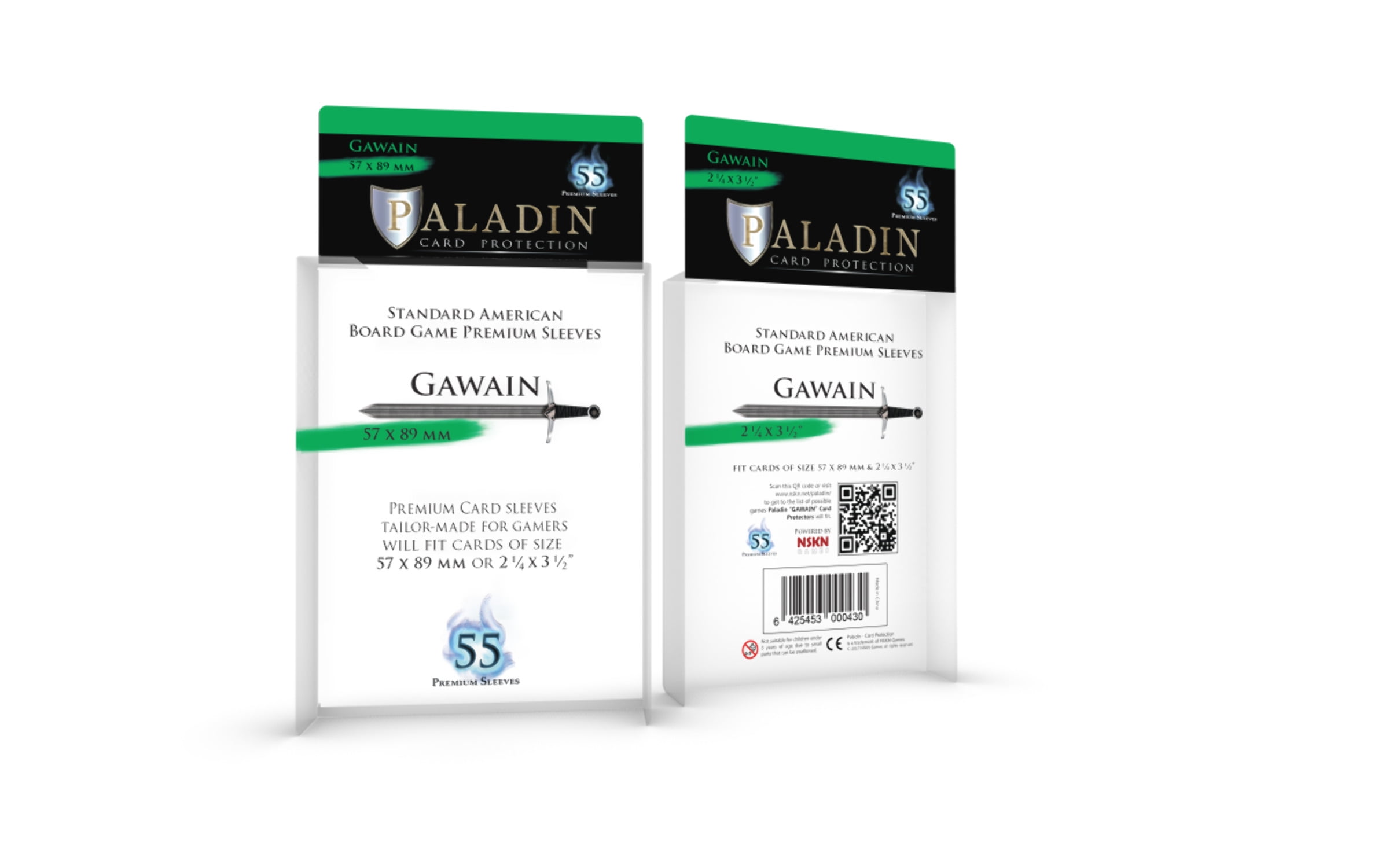 PALADIN BOARD GAME SLEEVES: GAWAIN (STANDARD AMERICAN) - Walmart.com