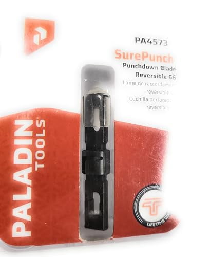 PALADIN TOOLS PA4573 TYPE 66 REVERSIBLE PUNCHDOWN BLADE (PUNCH AND CUTS ...