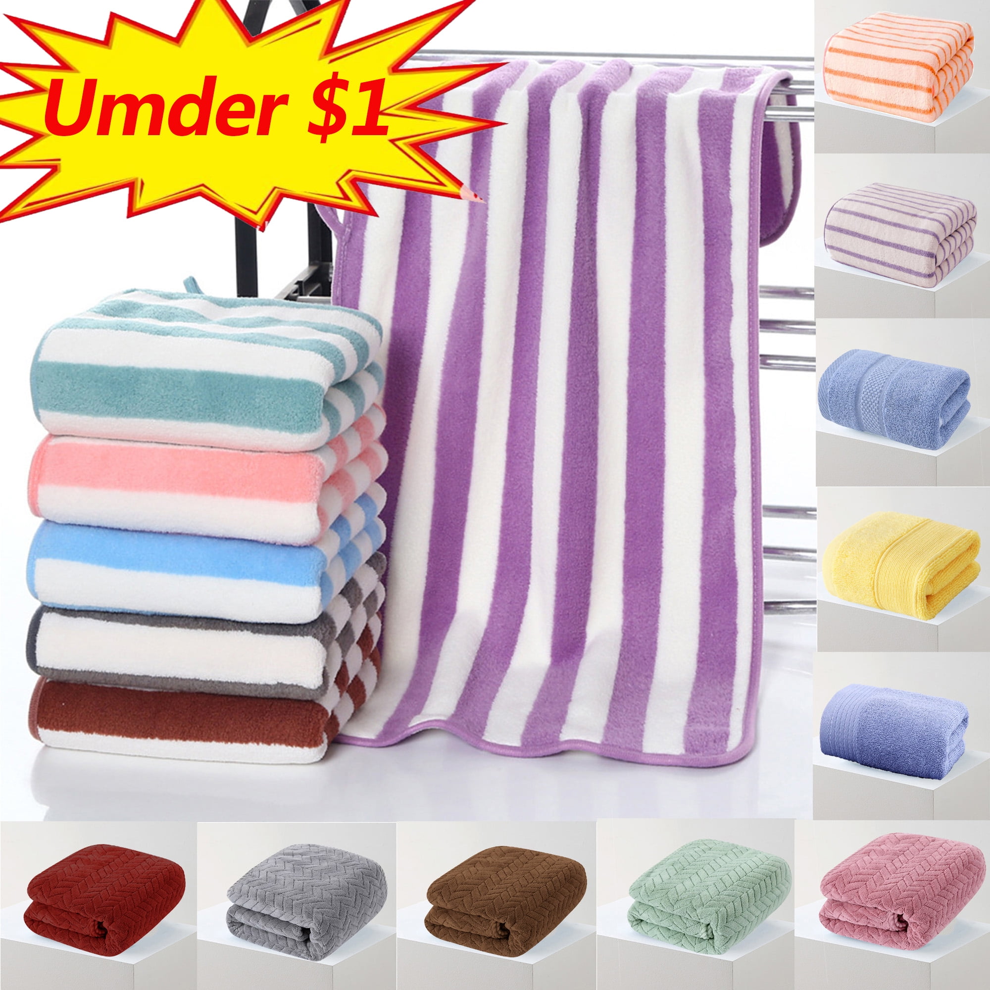 PALIFEUR Bath Towels Luxury soft Hand Towels for Bathroom, super ...