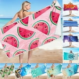 PALIFEUR Beach Towel Oversized, Sandproof Lightweight Microfiber Beach ...