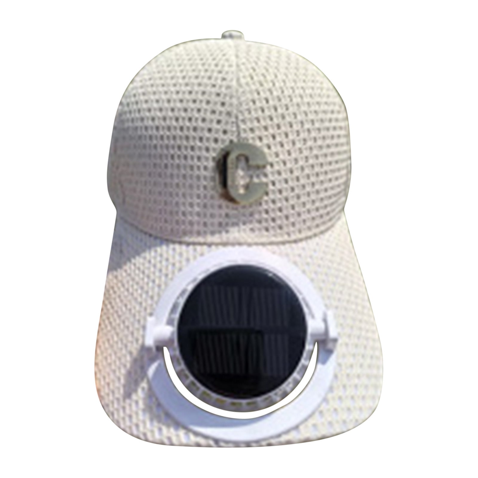 PALIFEUR Solar Fan Hat Outdoor Solar Powered Fan Hat Waterproof Wide ...