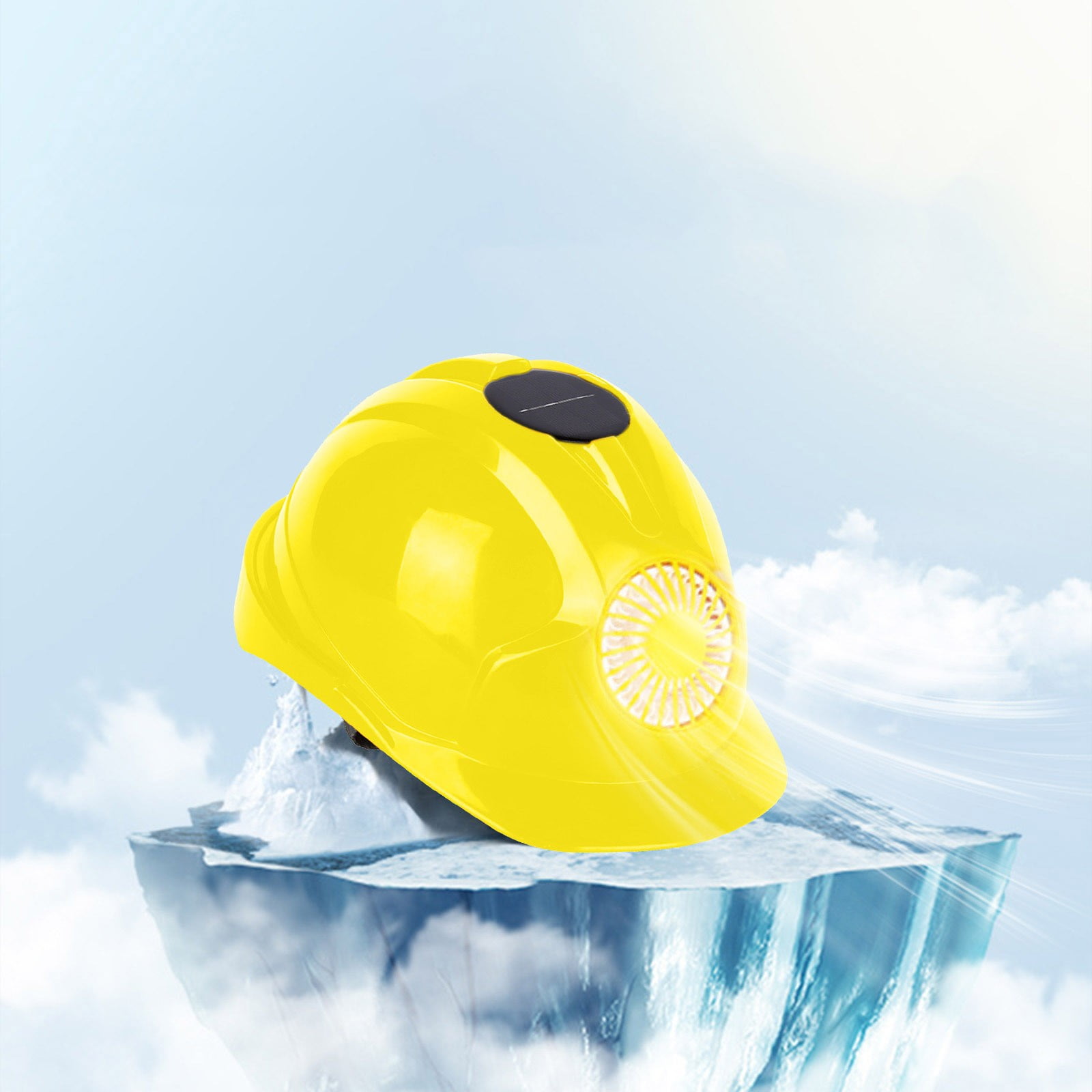 PALIFEUR Solar Powered Fan Hat Outdoor Solar Fan Hat Lightweight ...