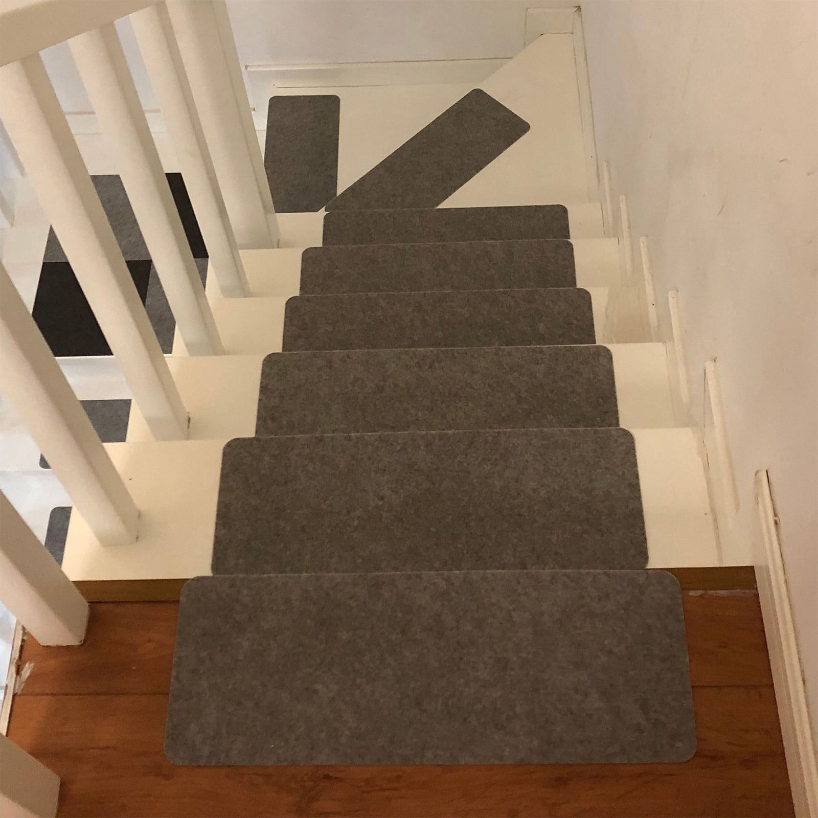 PALIFEUR Stair Treads for Wooden Steps, Soft Stair Treads, 8 x 30 Inch ...