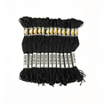 PALINO Black Embroidery Floss, 24 Skeins Embroidery Thread Friendship ...